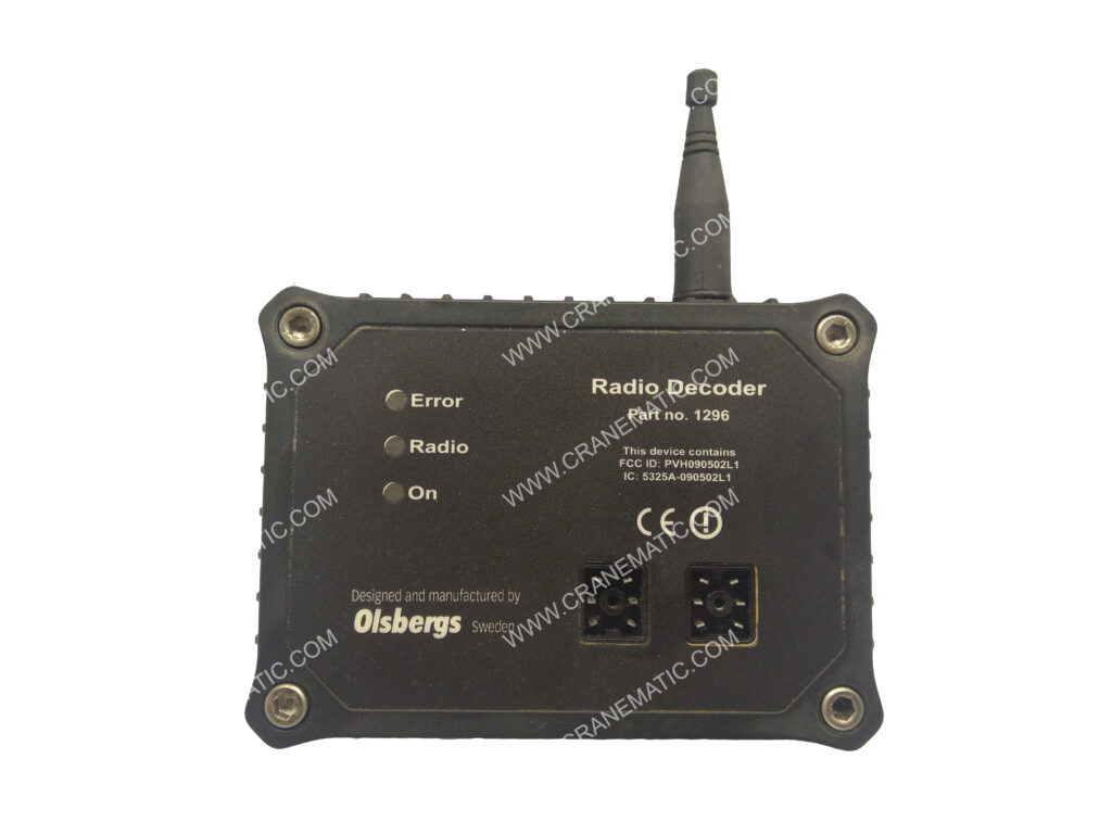 Radio decoder 1296 - Cranematic
